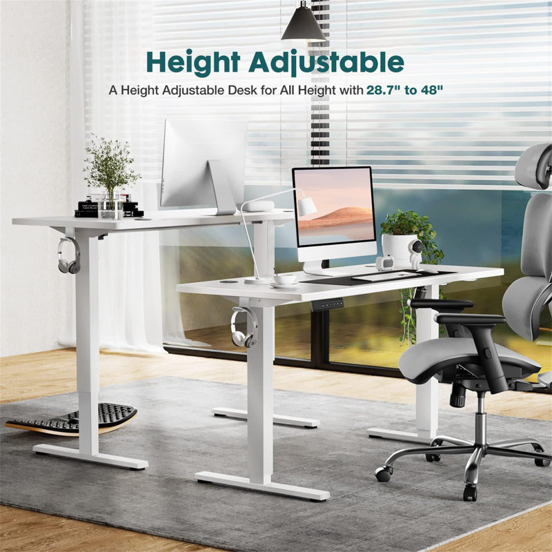 Computer table up and down store
